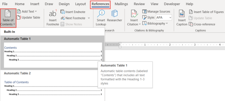 How to Create a Contents Page in Word - Simon Sez IT