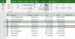 Linking Tasks in Microsoft Project - Simon Sez IT