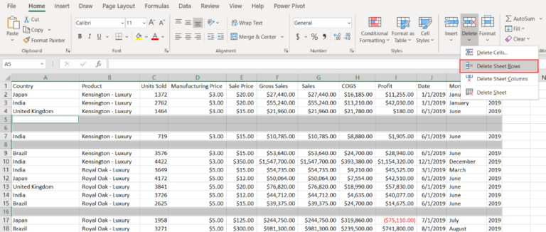 Ten Ways to Clean Data in Excel - Simon Sez IT