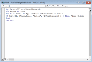 How to Delete a Named Range in Excel? 3 Easy Methods