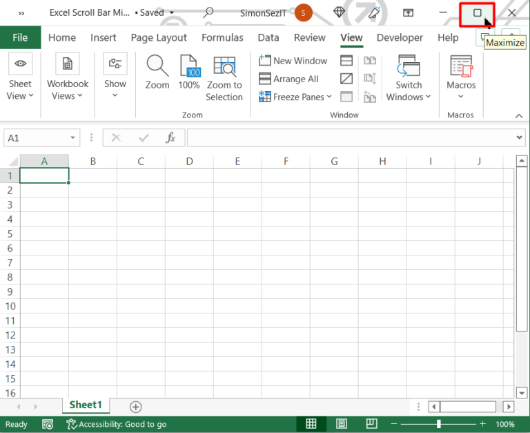 Is Your Excel Scroll Bar Missing? 4 Easy Ways to Fix It