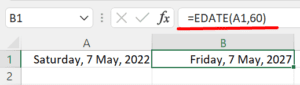 How to use EDATE in Excel? 11 Easy Examples
