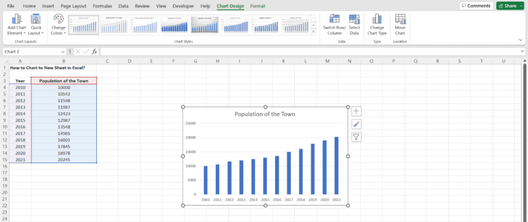 3 Different Ways to Move Chart to New Sheet in Excel?