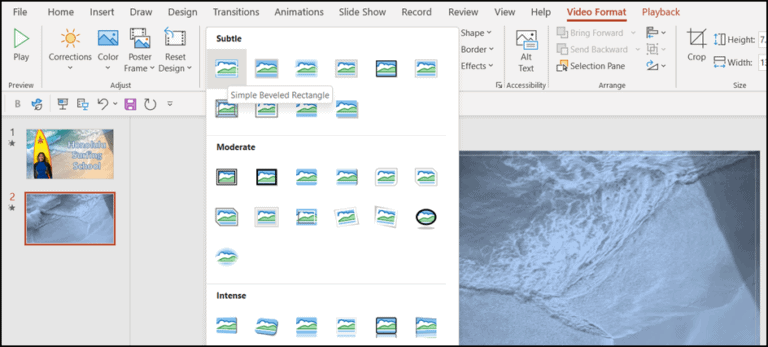 How to Create a Motion Video Background in PowerPoint - Simon Sez IT