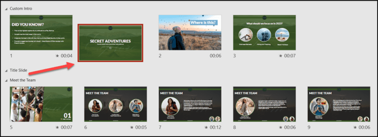 How to Add Sections to a PowerPoint Presentation - Simon Sez IT