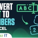 Mastering Excel: Convert Text to Numbers - Simon Sez IT